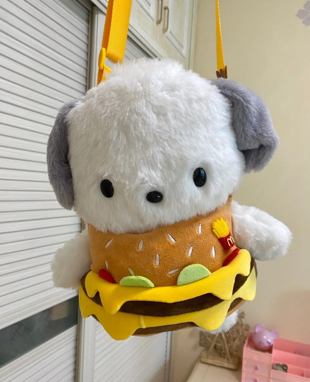 Cute Pochacco Burger Bag - Perfect Gift For Kids
